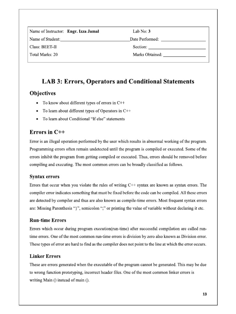Lab 3 | PDF