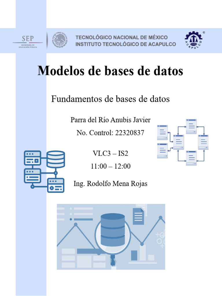 Fundamentos de Bases de Datos - Modelos de Bases de Datos | PDF