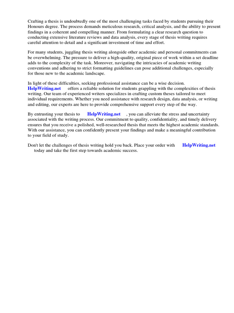 CNM Honours Thesis | PDF | Thesis