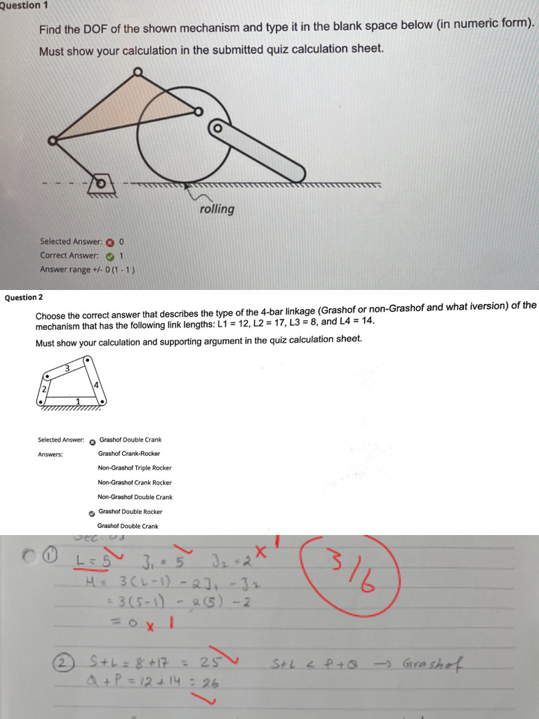 Kinematics Quiz 1 Farag | PDF