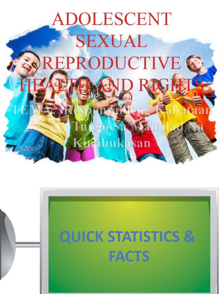 ADOLESCENT REPRODUCTIVE HEALTH | PDF | Reproductive System | Adolescence