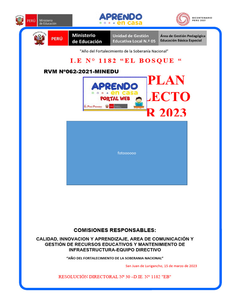 Plan Lector-2024 | PDF