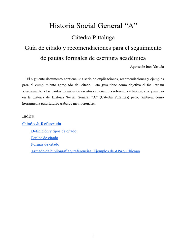 Guía de Citado | PDF | Estilo apa | Bibliografía Guía de Citado | PDF | Estilo apa | Bibliografía