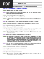 BTS MCO Fiches D'activités E41 Et E42 | PDF | Sodles | Commercialisation