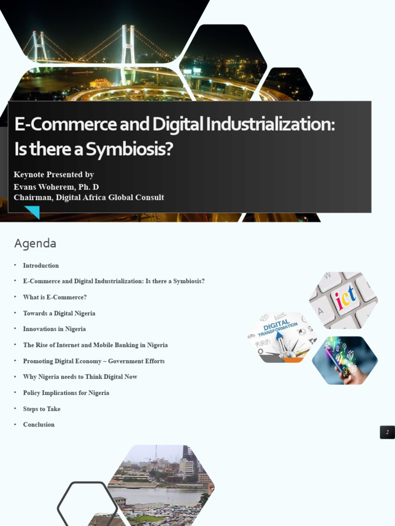 E-Commerce and Digital Industrialization, Is There A Symbiosis | PDF | E Commerce | Economies