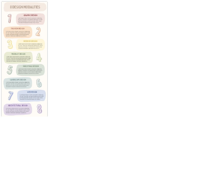 8 Design Modalities | PDF