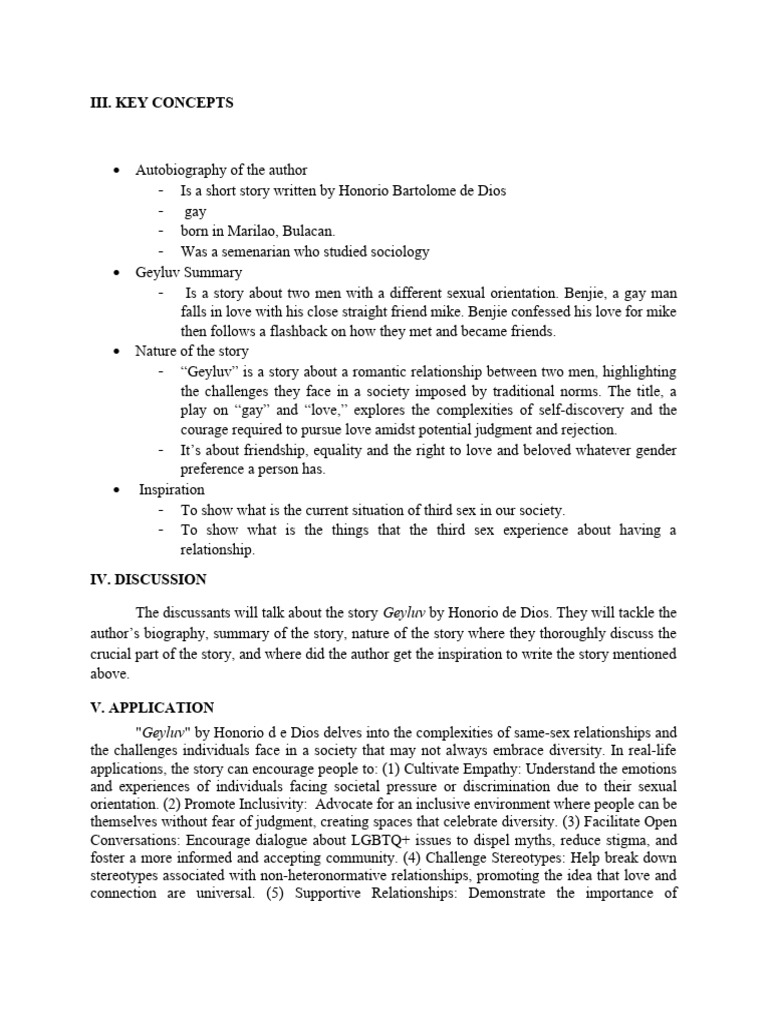 Geyluv Pdf Love Sexual Orientation