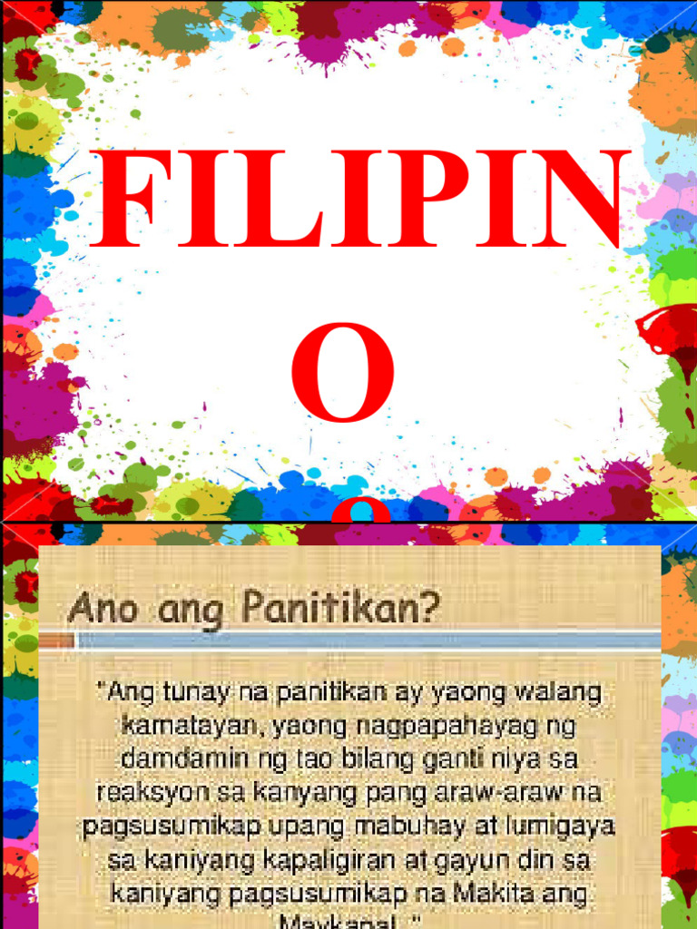 Filipino 8 | PDF