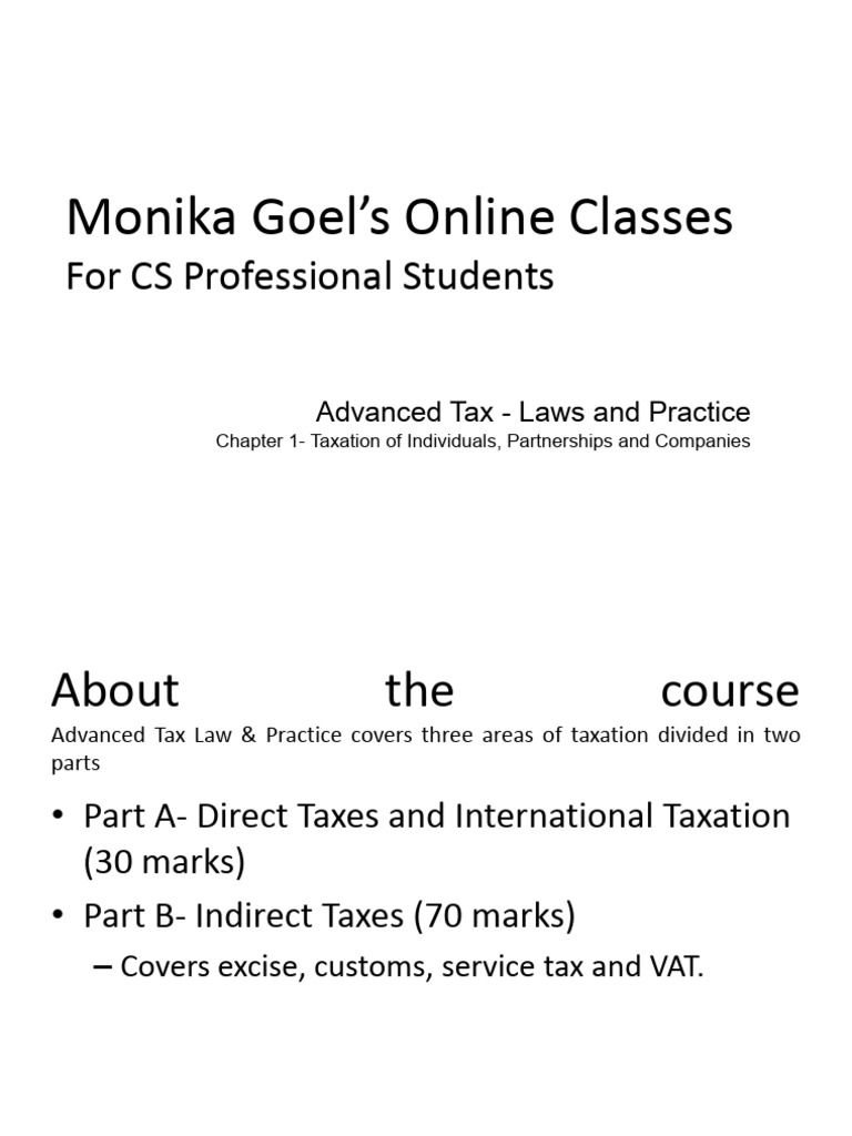 ch-01 Basic concepts and taxation of individuals | PDF | Taxes | Income Tax