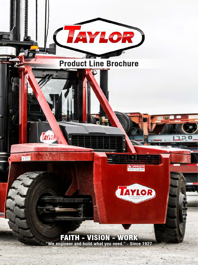 2018 Taylor Product Line | Download Free PDF | Safety | Global ...