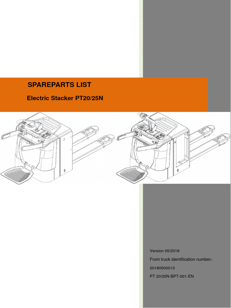 PT20 25N SPAREPARTS LIST | PDF