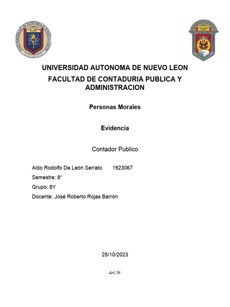 Mapa Conceptual Artículo 76 LISR | PDF