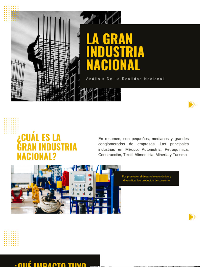 La Gran Industria Nacional en México | PDF | Economias | Ciencias ...