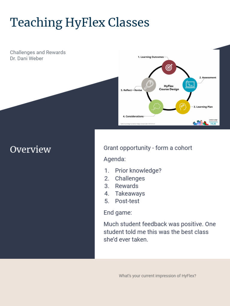 Teaching Hyflex Classes | PDF | Teachers | Behavior Modification