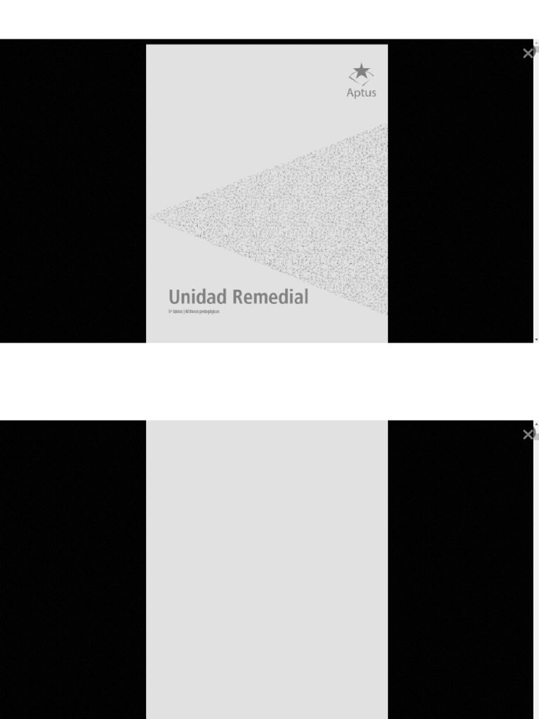 0 - Planificación 0. Remedial - Clase de Repaso Lenguaje y Comunicación Aptus | PDF