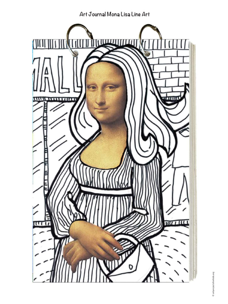 Mona Lisa Line Art Tutorials | PDF