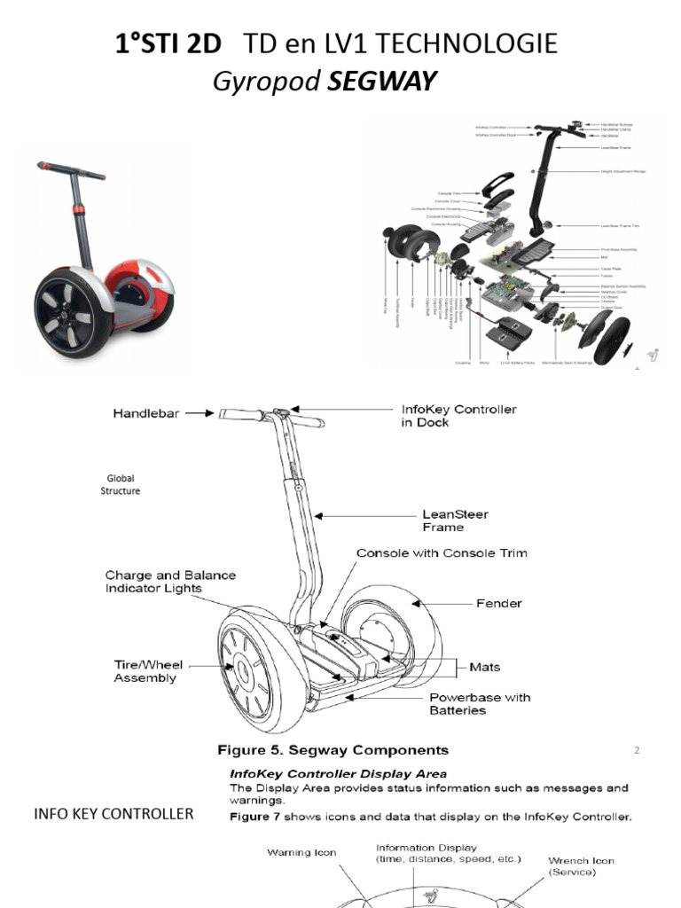 Fonctionnement du Segway PT | PDF | Ingénierie mécanique | Biens ...