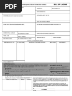 Example of Shipping Instruction Template | PDF | Cargo | Invoice