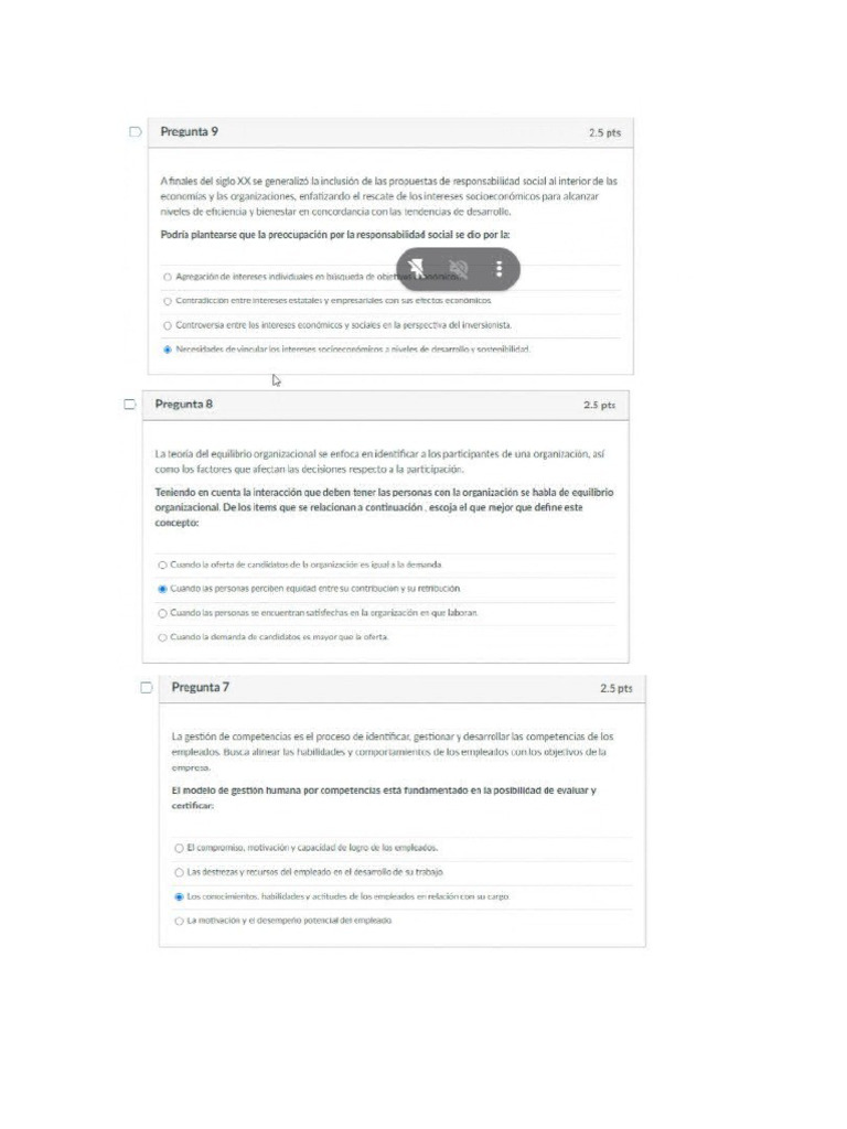 Evaluacion Eje 2 Administracion Del Capital Intelectual | PDF