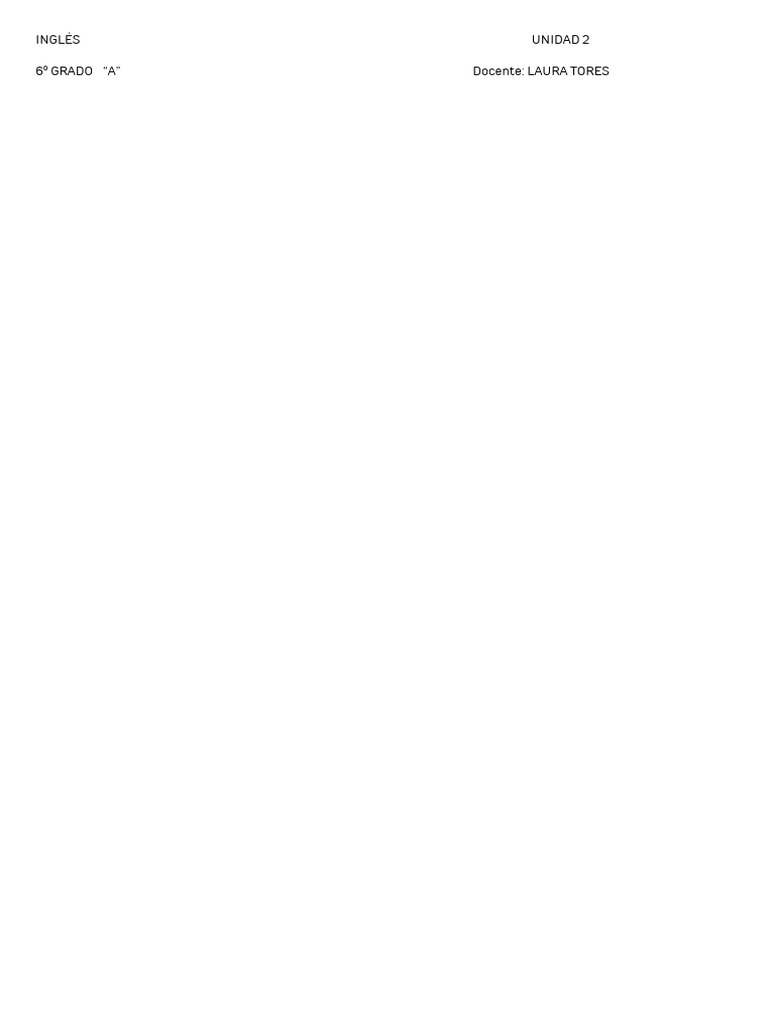 6º A Unidad 2.docx - 20240310 - 194914 - 0000 | PDF | Aprendizaje | Memoria