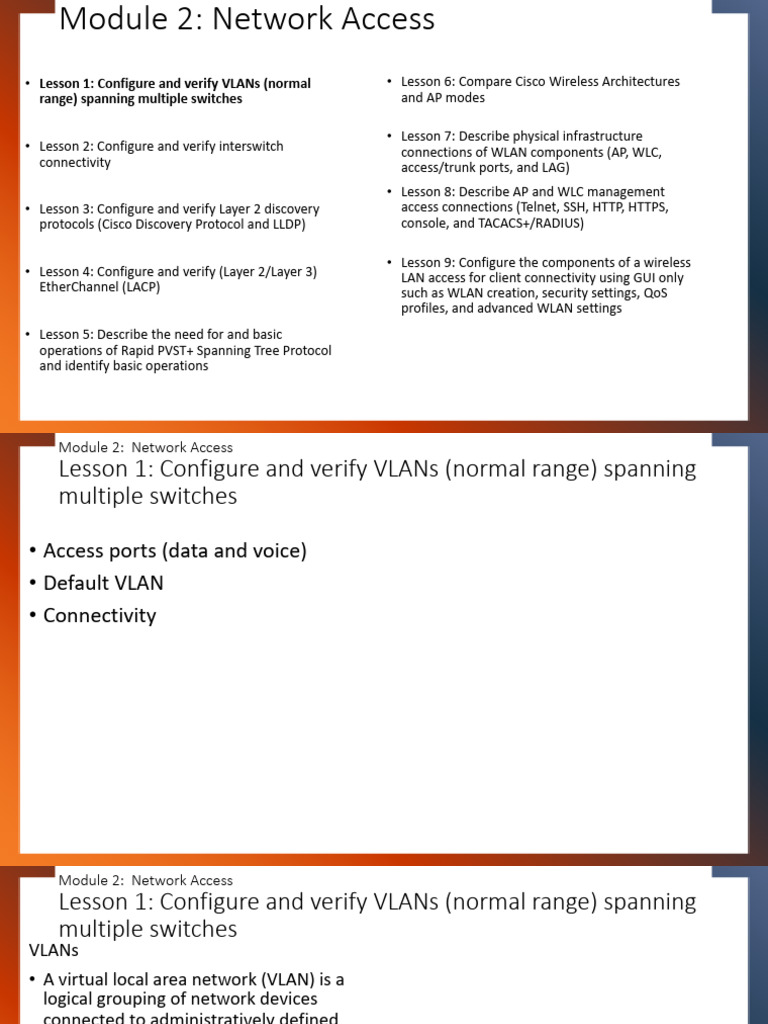 CCNA Enterprise 200 301 Modul2 | PDF | Wireless Lan | Computer Network