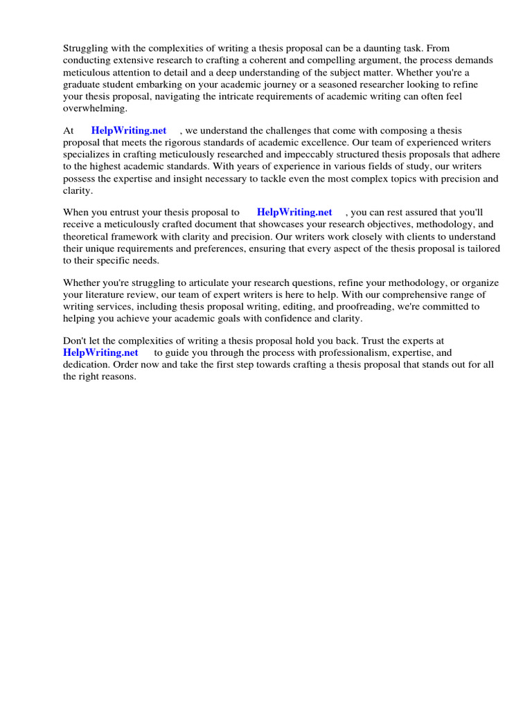 Thesis Proposal Template Harvard | Download Free PDF | Thesis | Cognition