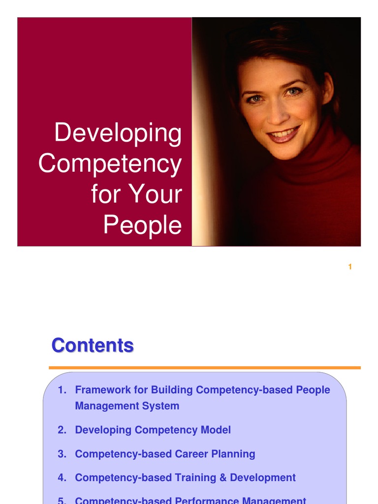Competency-Based People Management | PDF | Competence (Human Resources ...