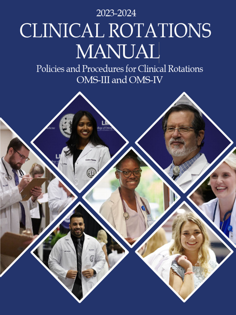 Clinical Rotations Manual | PDF | Physician | Medicine