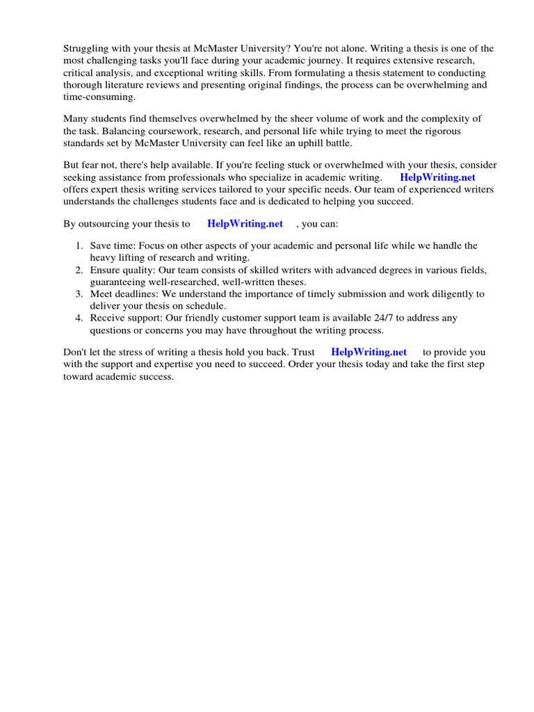 Thesis Mcmaster | PDF | Thesis | Helium