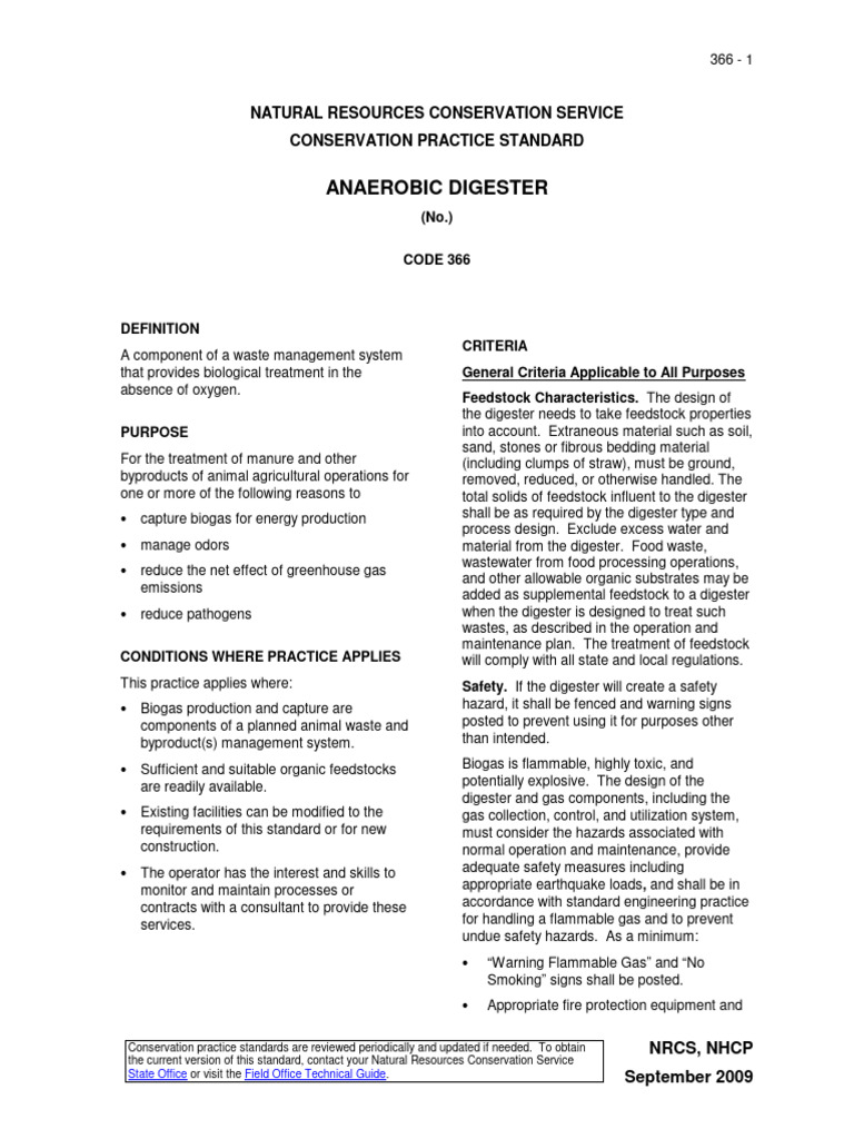 Apendix F Anaerobic Digester | PDF | Anaerobic Digestion | Biogas