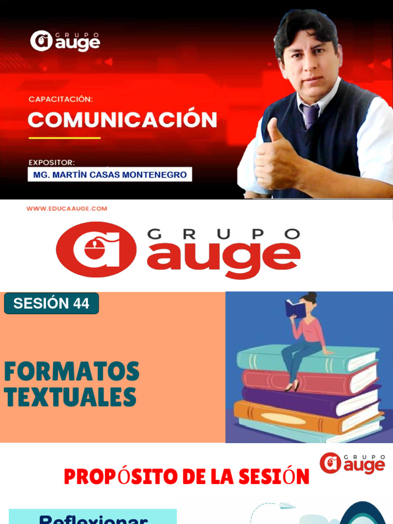 Sesion 44 - Formatos Textuales | PDF | Memoria | Mente