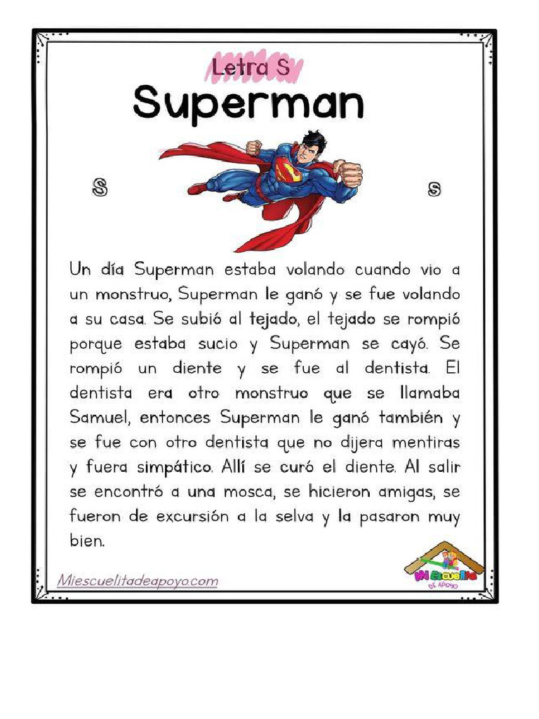 Cuento Del Fonema S | PDF