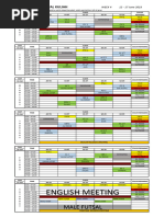 Timetable - Grade 8 | PDF