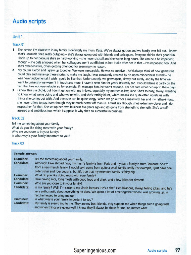 Collins Speaking For IELTS-Teacher | PDF