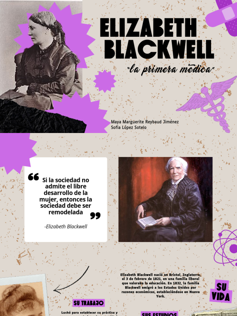 Elizabeth Blackwell | PDF | Ciencias de la Salud | Cuidado de la salud