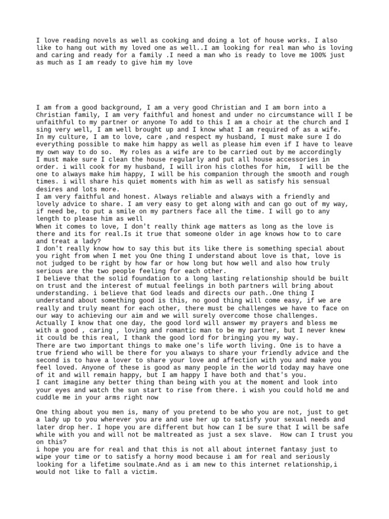 Chatting Format 1 | PDF | Love