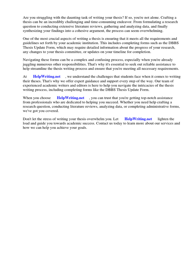 Dbbs Thesis Update Form | PDF | Cost Of Living | Databases