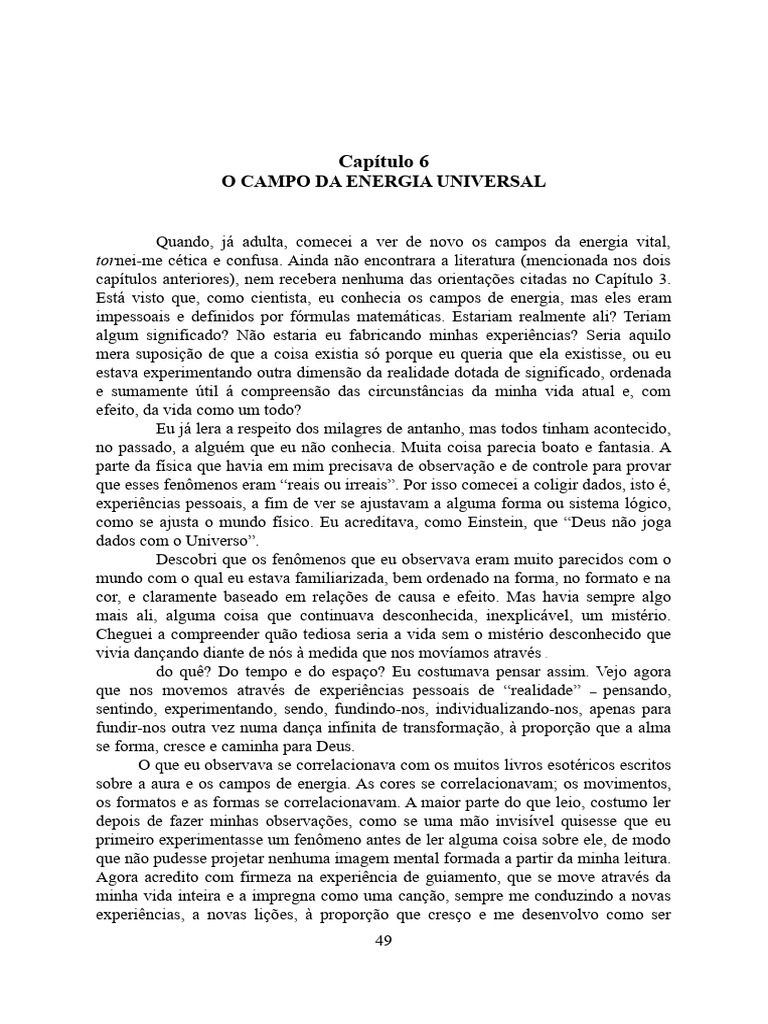 O Campo Da Energia Universal Barbara Ann Brennan | PDF | Science | Céu