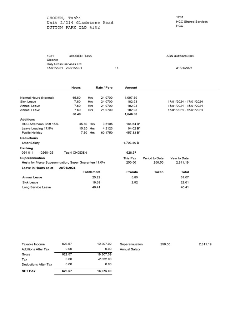 Pay Slip | Download Free PDF | Economies | Business
