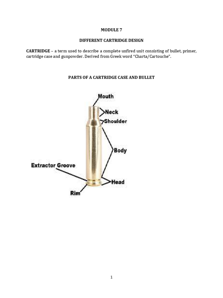Understanding Cartridge Components | PDF | Cartridge (Firearms) | Gunpowder