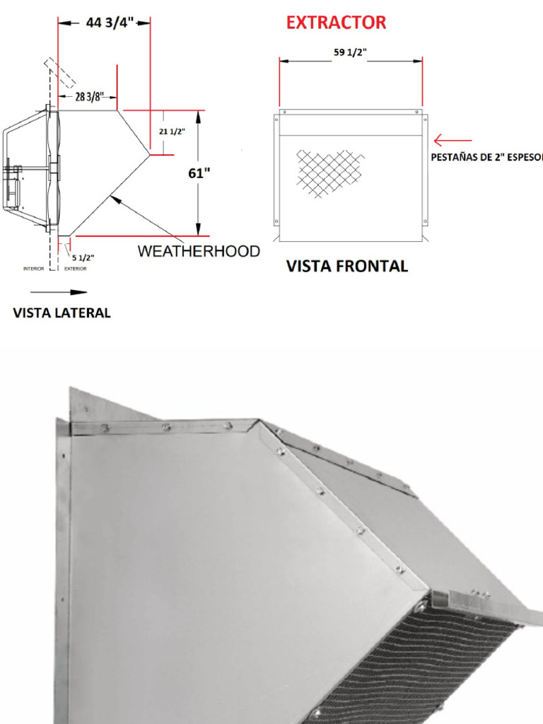 Weather Hood-Extractor-Ce 6 | PDF