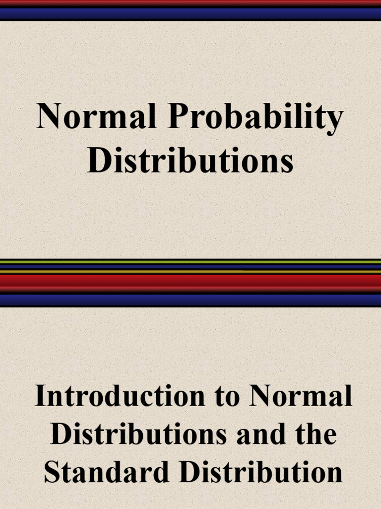 Normal And Standard Normal Distribution Pdf Normal Distribution Standard Deviation