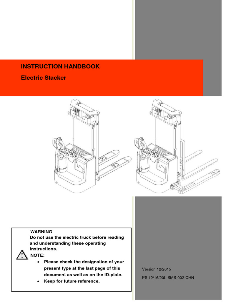 PS 12 16 20L Instruction Handbook | PDF