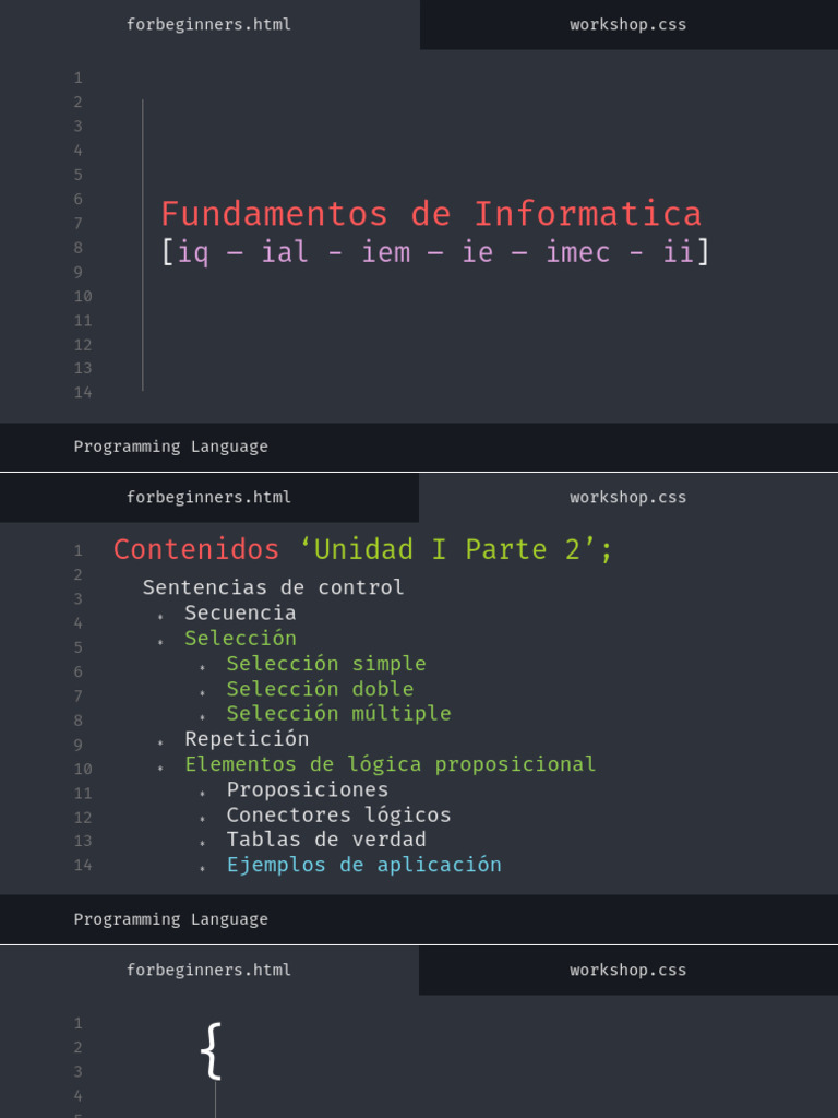 2023-Presentacion U1-2 | PDF | Proposición | Ingeniería de software