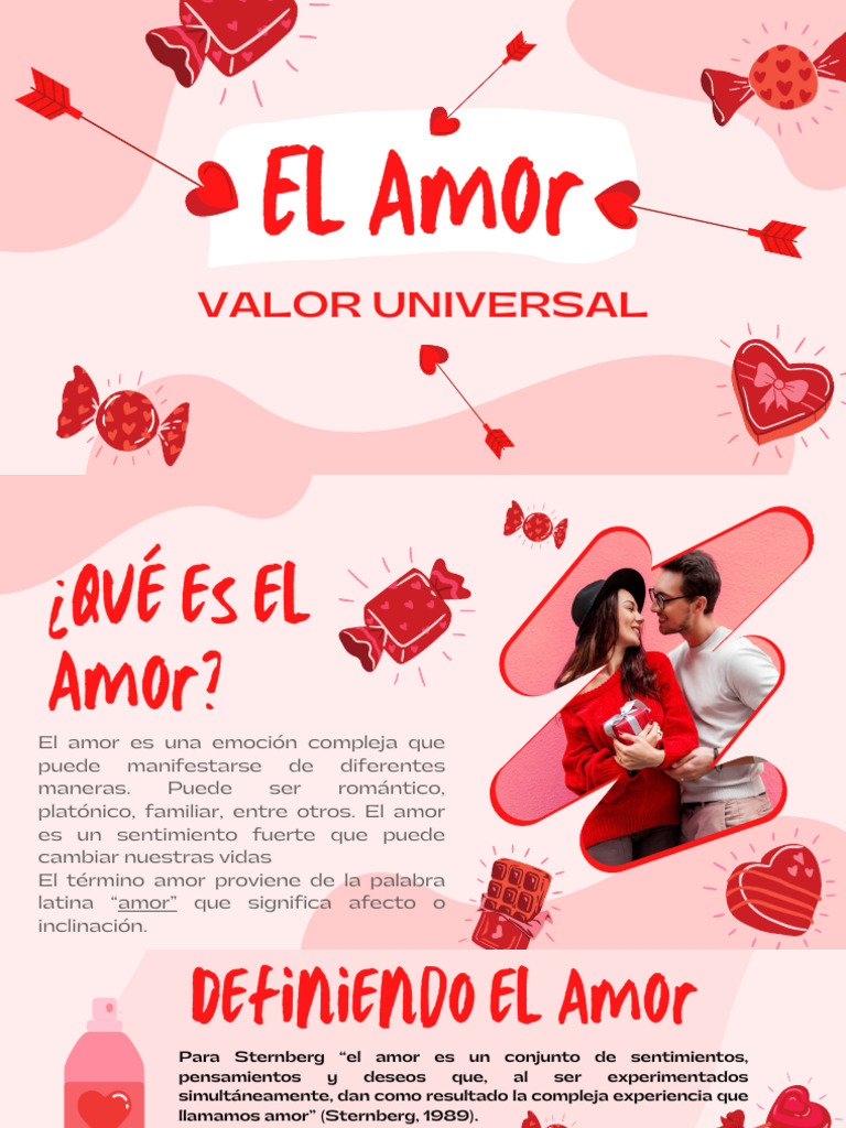EL AMOR COMO VALOR - PRESENTACION - Compressed | PDF | Relaciones ...