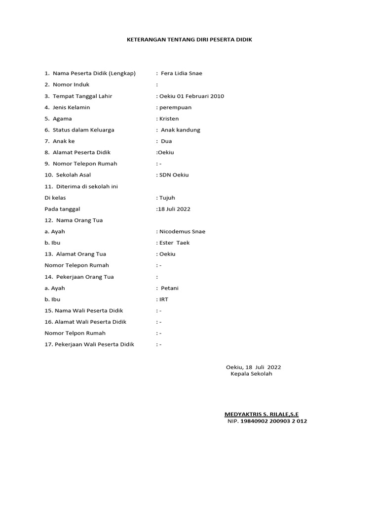 Kulit Rapor | PDF | Kesehatan Holistik