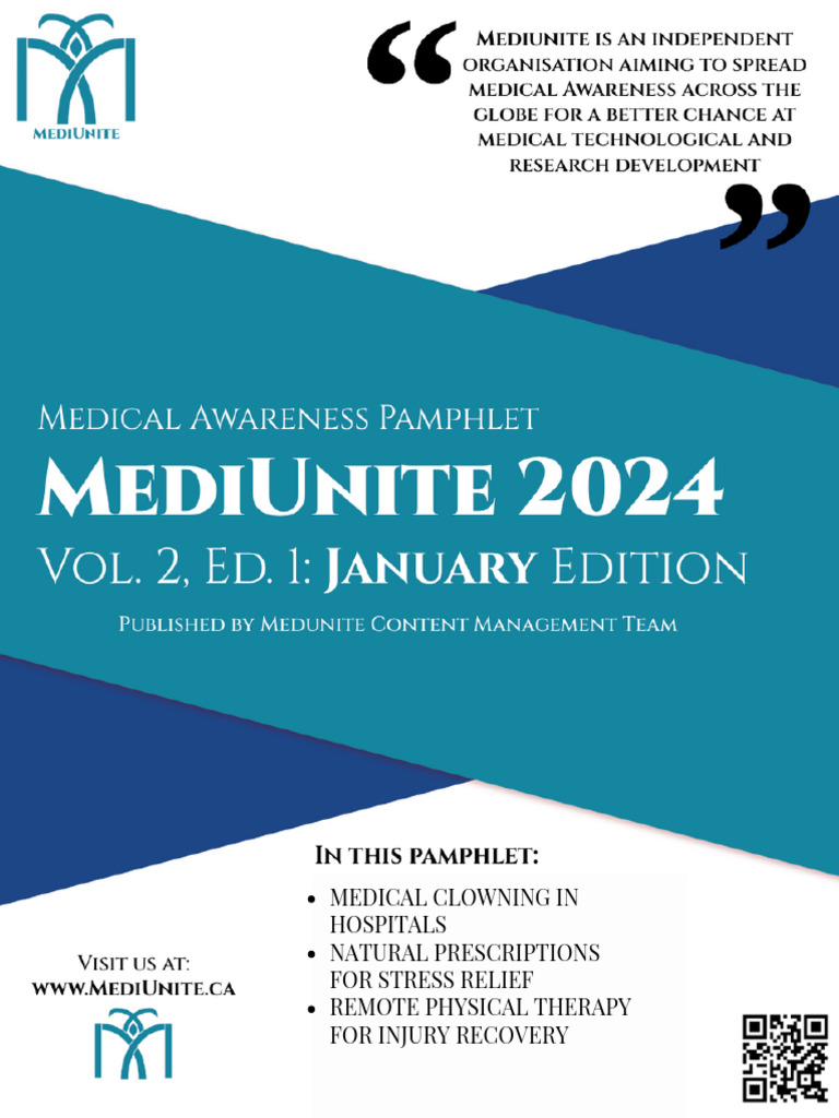 MediUnite Journal Pamphlets 2024 January EDITION | PDF | Physical ...