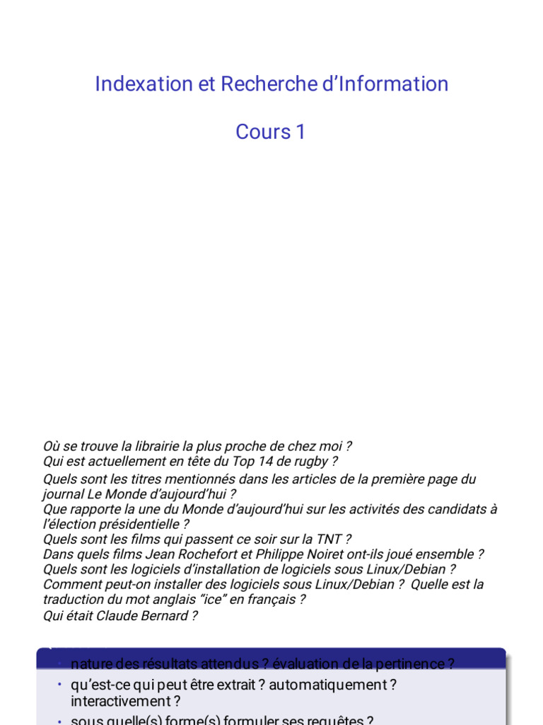 Cours1 IRI | PDF