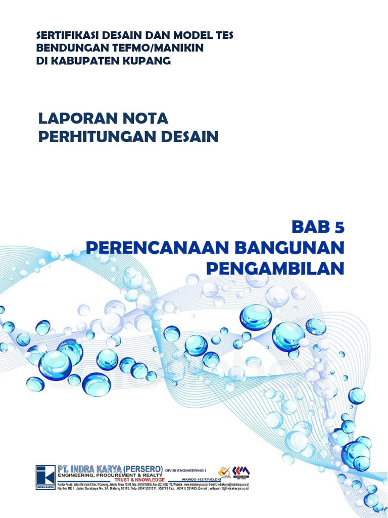 Contoh Perhitungan Intake DED | PDF