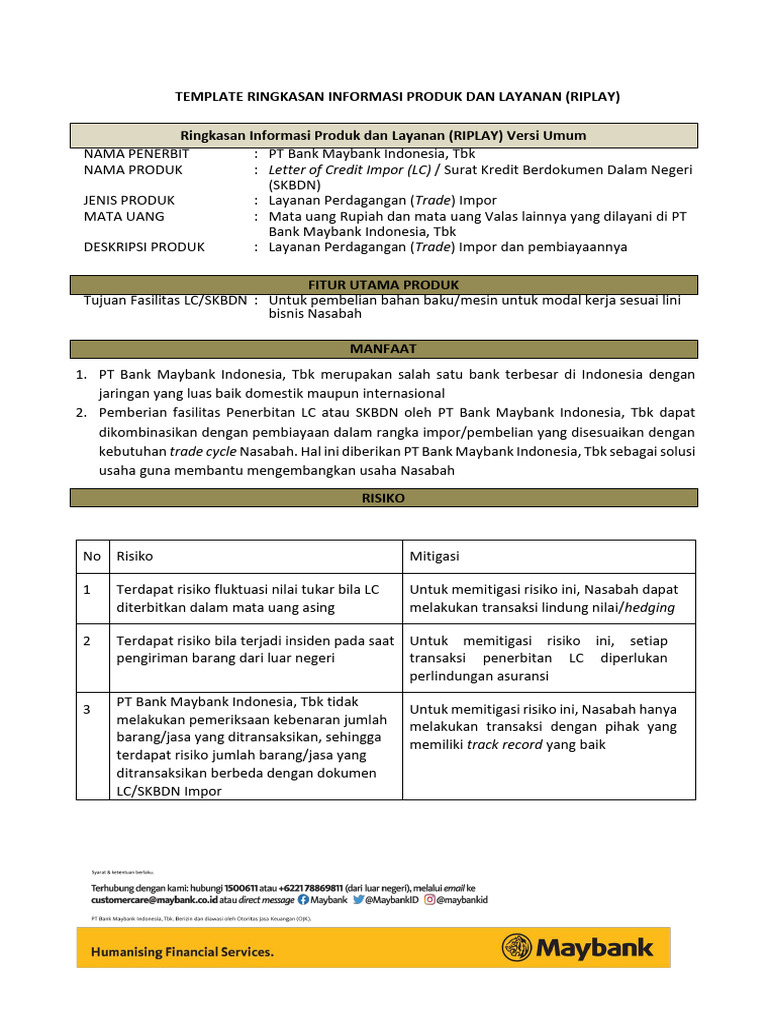 RIPLAY UMUM Transaksi Impor-UPDATE | PDF | Pengelolaan Keuangan & Uang